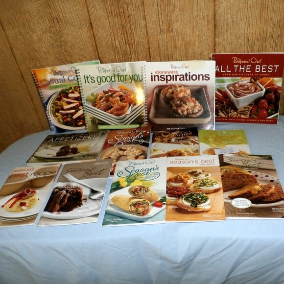The Pampered Chef | Kitchen | Lot Of 3 Pampered Chef Cookbooks 5 Spiral ...